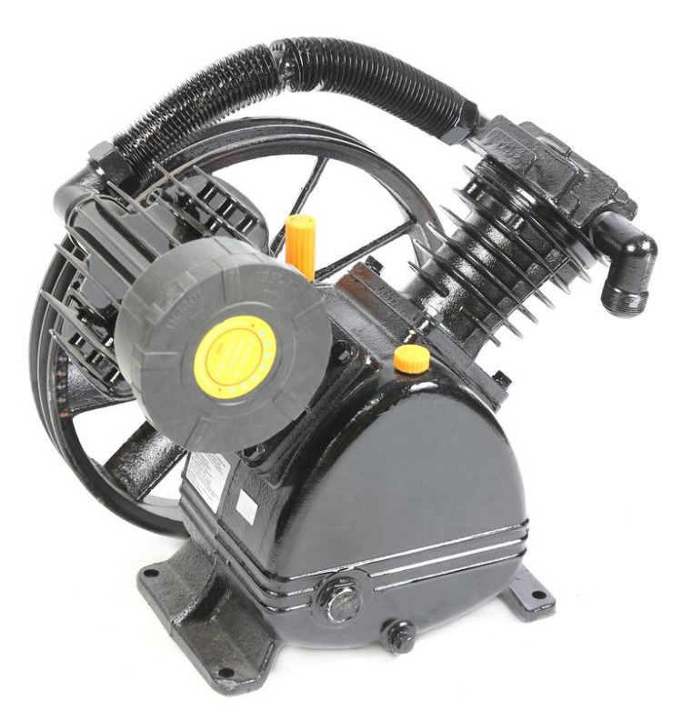 two-piston compressor socket (4kw, performance 480l/min, pressure 12,5bar)